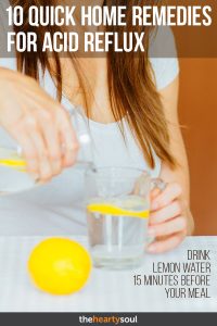 10 Quick Home Remedies For Acid Reflux