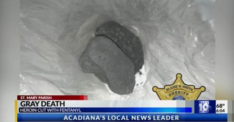 Deadly drug called "gray death" found; officials say just touching it ...