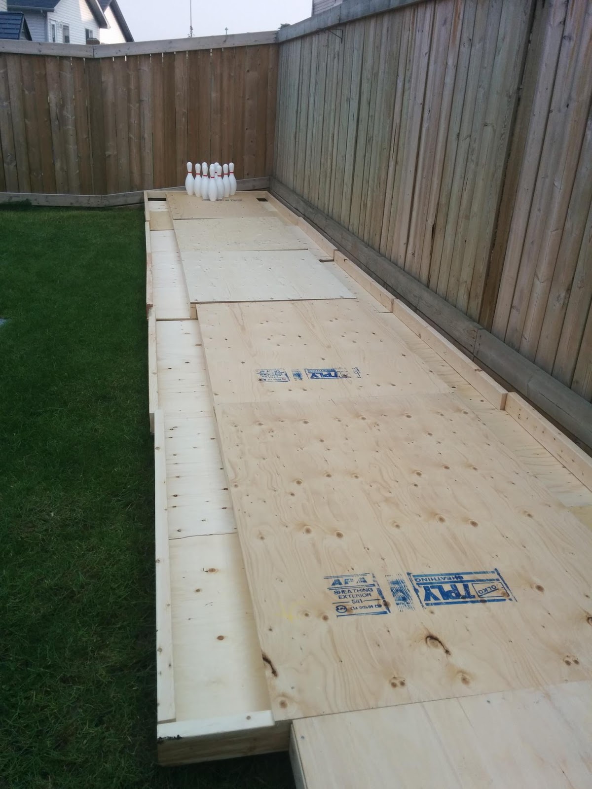 Backyard Bowling Alley - How To Build Your Own Backyard Bowling Alley