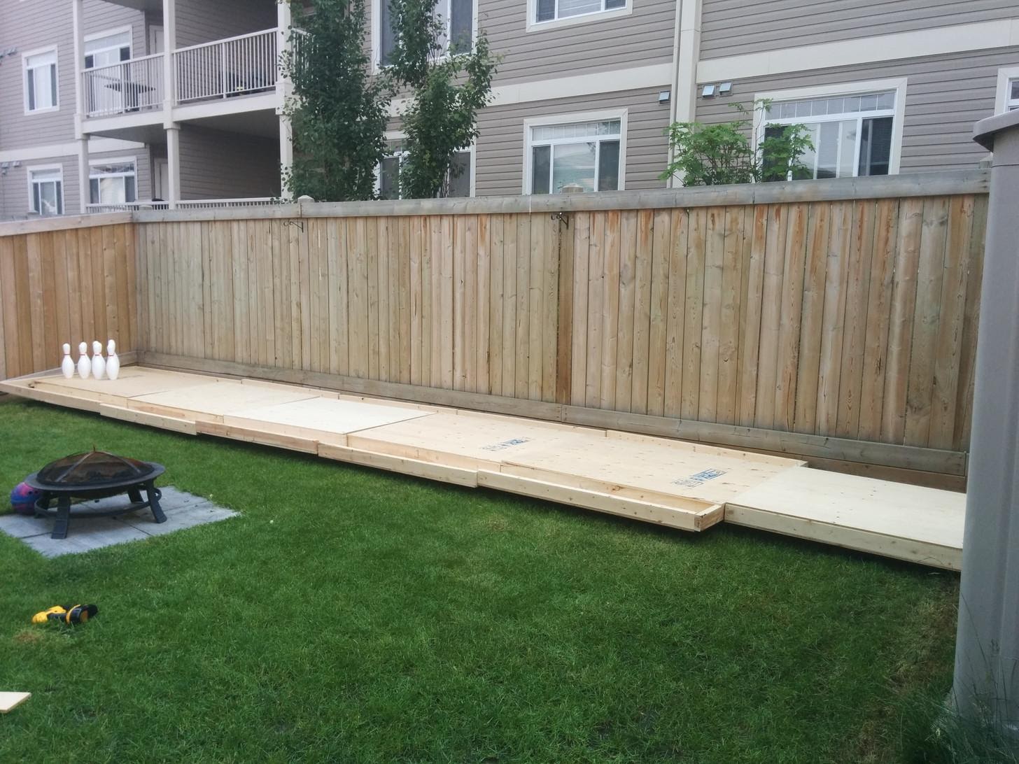 Backyard Bowling Alley - How To Build Your Own Backyard Bowling Alley