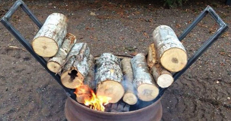 Self Feeding Fire: How To Make A DIY Fire That Lasts 14 Hours