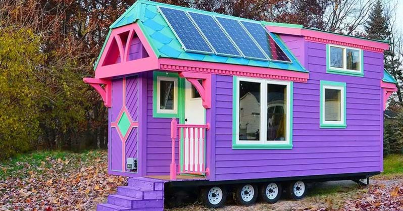 Would You Live in One of These Candy Colored Tiny Homes?