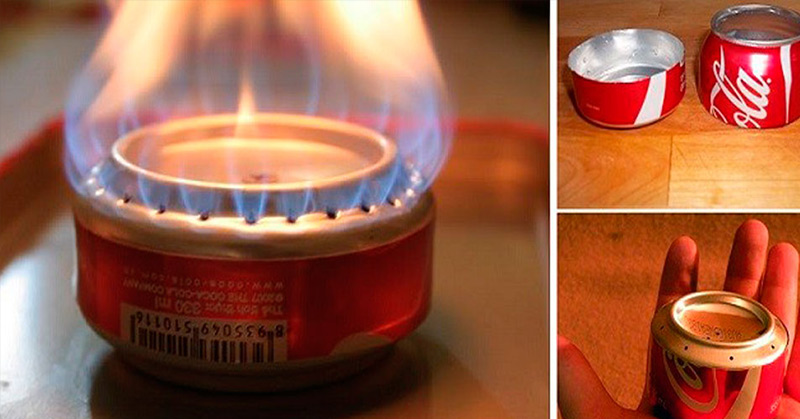 How To Build A Coke Can Stove For Hiking & Camping