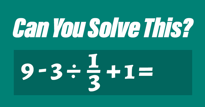 Can you solve this viral Japanese math problem?