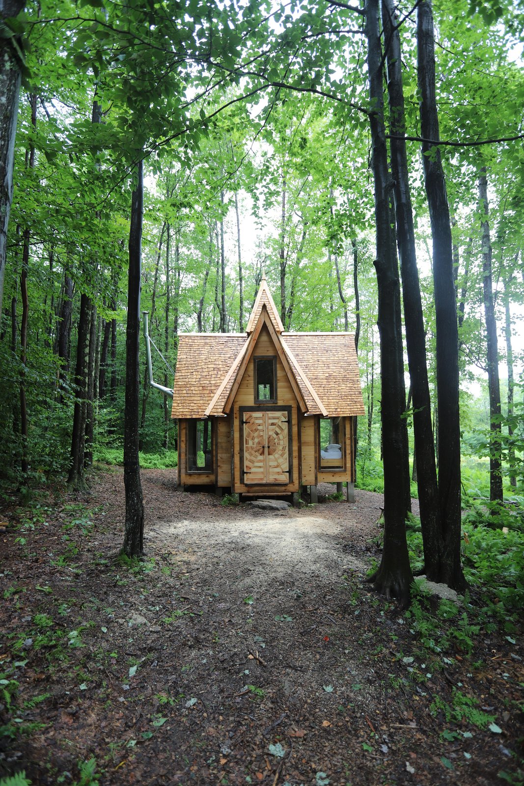The Stump Cabin in the Pacific North West