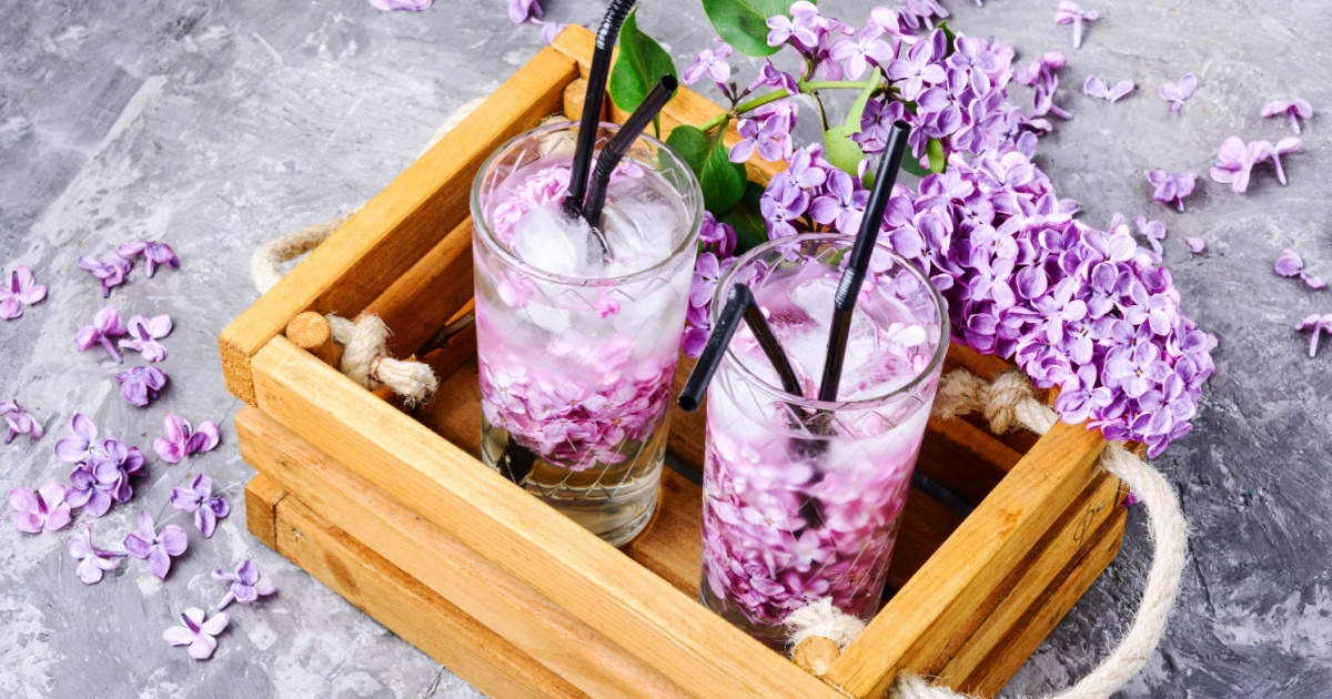This is Why You Should Be Having Lilac Lemonade This Summer