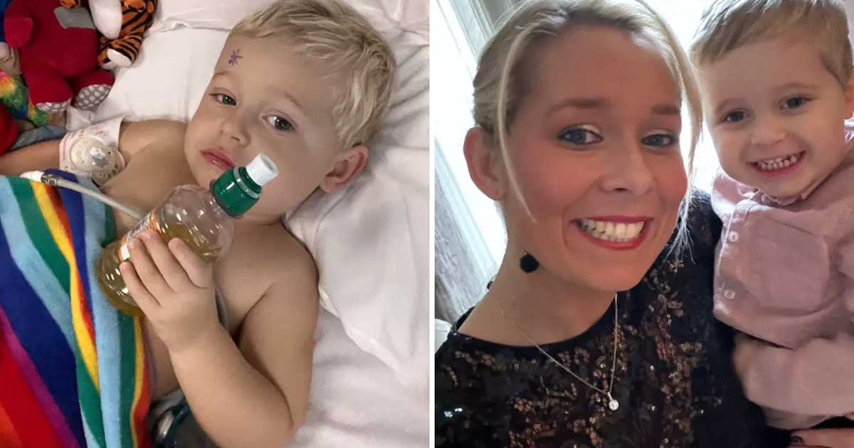 Toddler Diagnosed With Rare Cancer After Mom Spots Odd Detail in ...