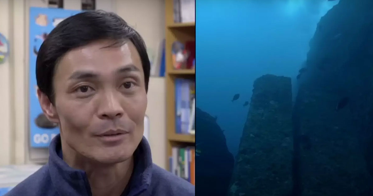 Diver Visits Japan’s Underwater ‘Pyramid,’ The Yonaguni Monument; A ...