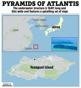 Diver Visits Japan’s Underwater ‘Pyramid,’ The Yonaguni Monument; A ...