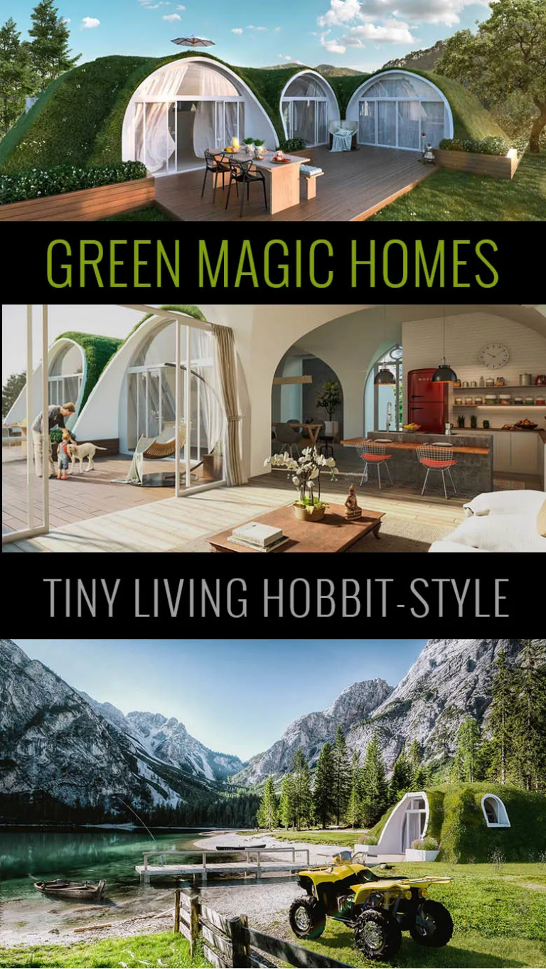 Tiny Homes Based on Hobbit Houses. Check them Out