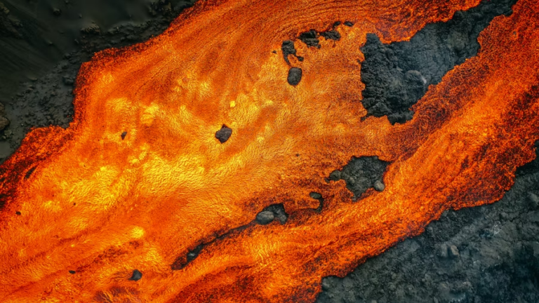 NASA Discovers Massive Lava Flows in California from Space