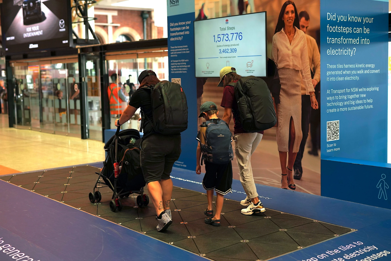 Tech Company Creates Revolutionary Floor Tiles That Turn Footsteps Into ...