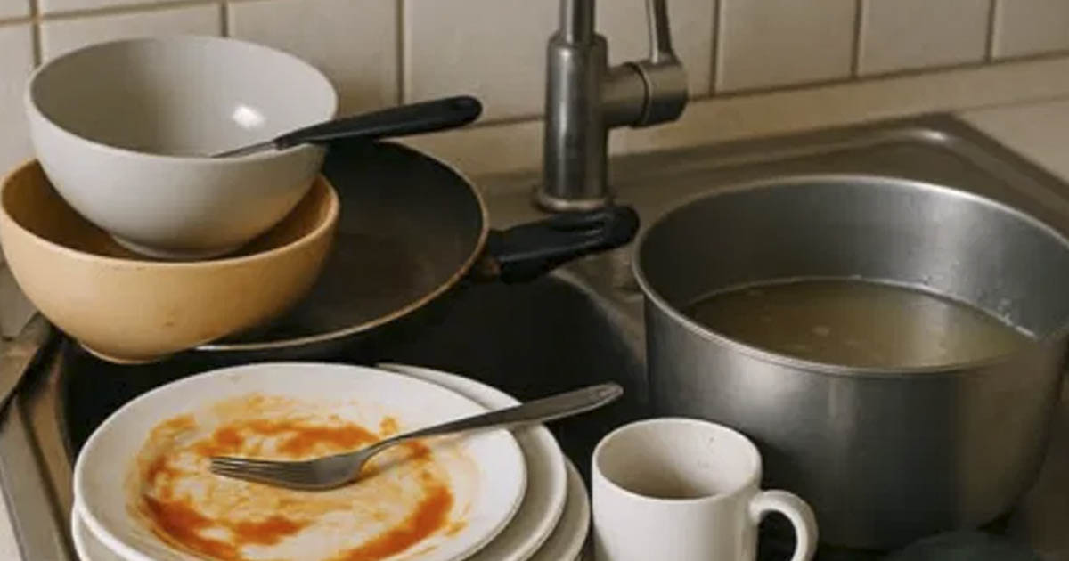Why Letting Dishes Pile Up Could Be a Sign of Something Deeper ...