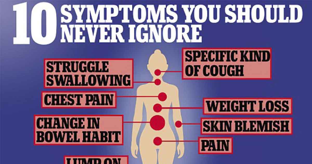 Don’t Overlook These 10 Critical Symptoms : The Hearty Soul