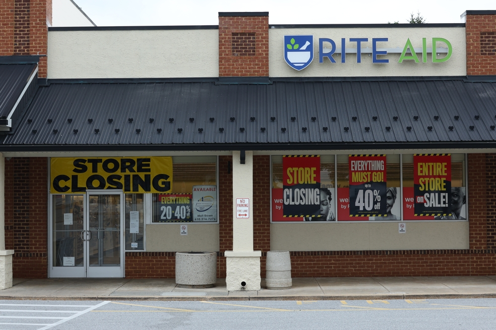 Rite Aid Announces Complete Closure of All Its Stores After Decades in Operation